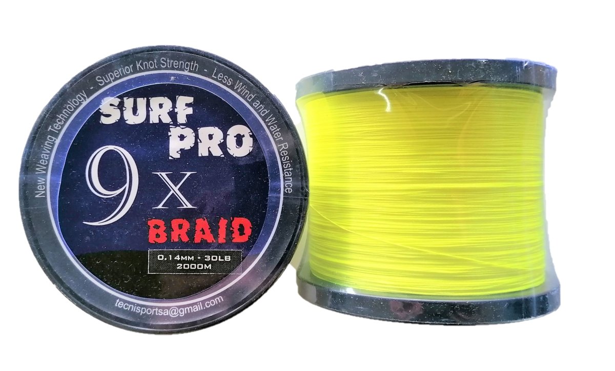 Tecni Perline Surf Pro 9X Braid 2000m – Stil Fishing